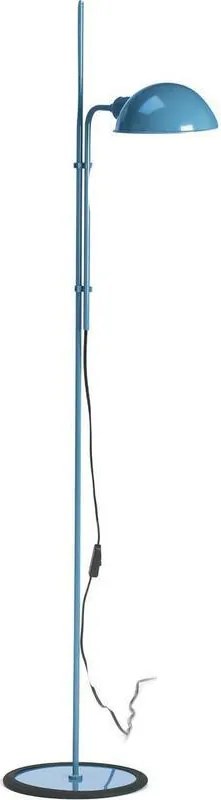 Marset A641-050 Funiculí, stojací lampa nadčasového designu, 1x18W, modrá RAL 5024, 135cm