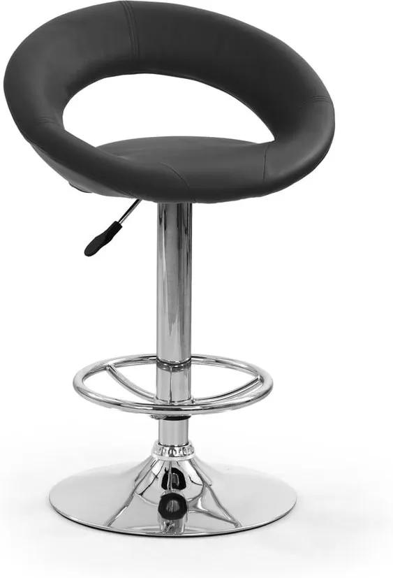 Halmar Barová židle H-15 černá