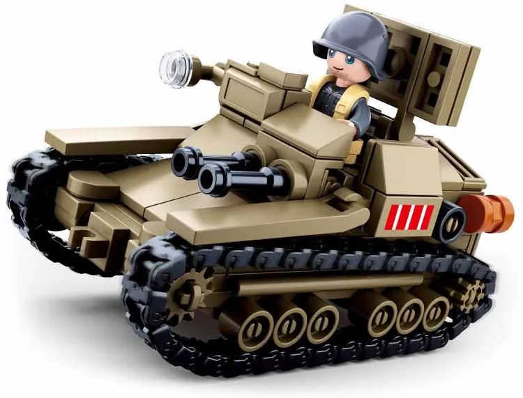 Sluban WWII M38-B0709 Malý tank