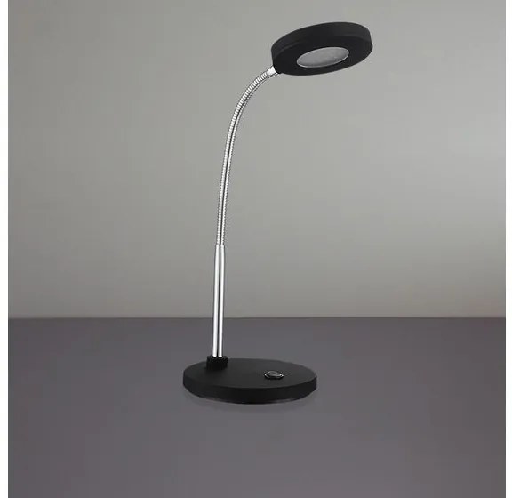 WOFI ACTION Stolní lampa NEVIS 1x LED 1,5 W černá WO 857201100000
