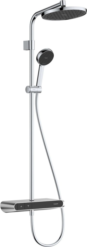 Hansgrohe Activera S - Sprchový set s termostatem, průměr 24 cm, 2 proudy, EcoSmart+, chrom 28639000