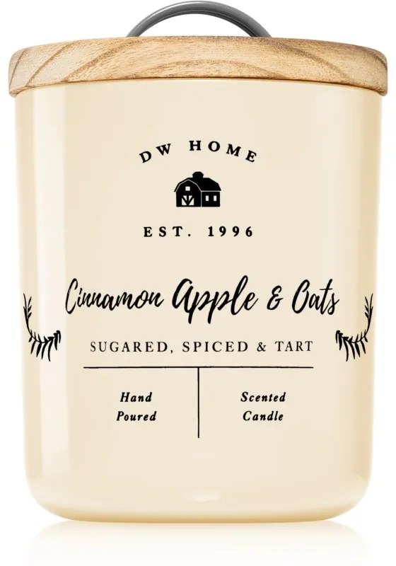 DW Home Farmhouse Cinnamon Apple & Oats vonná svíčka 241 g