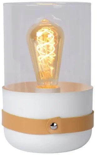 LUCIDE CENTUR Table Lamp E27/40W H26cm White stolní lampa
