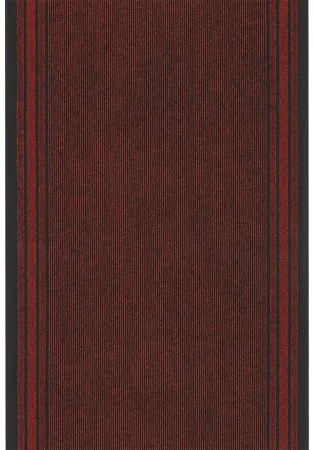 Koberce Breno Běhoun REKORD 877, šíře role 67 cm, Červená, Vícebarevné