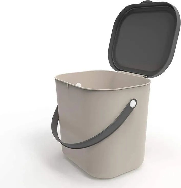 Koš na tříděný odpad ALBULA cappuccino 6 l