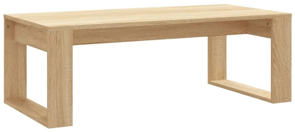 Konferenční stolek dub sonoma 102 x 50 x 35 cm kompozitní dřevo - Default Title