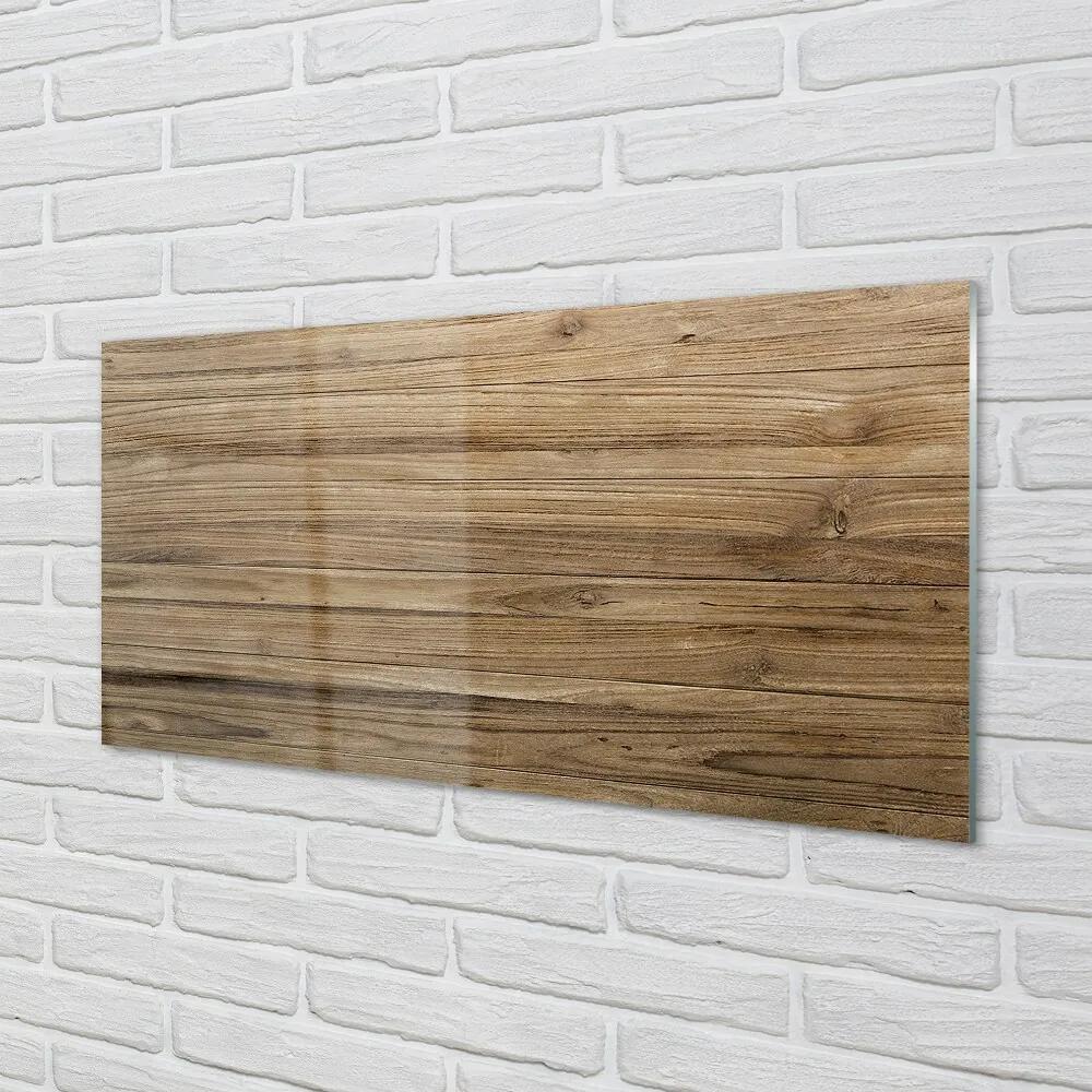 Obraz na skle Dřevěná deska struktura 120x60 cm