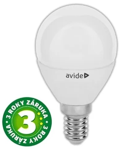 Prémiová LED žárovka E14 6W 550lm G45 EXTRA TEPLÁ, ekv. 44W, 3 roky