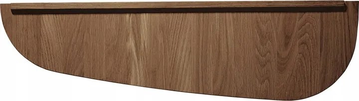 Andersen Furniture Shelf 3 Dřevěná nástěnná police 78,5 cm tmavě hnědá