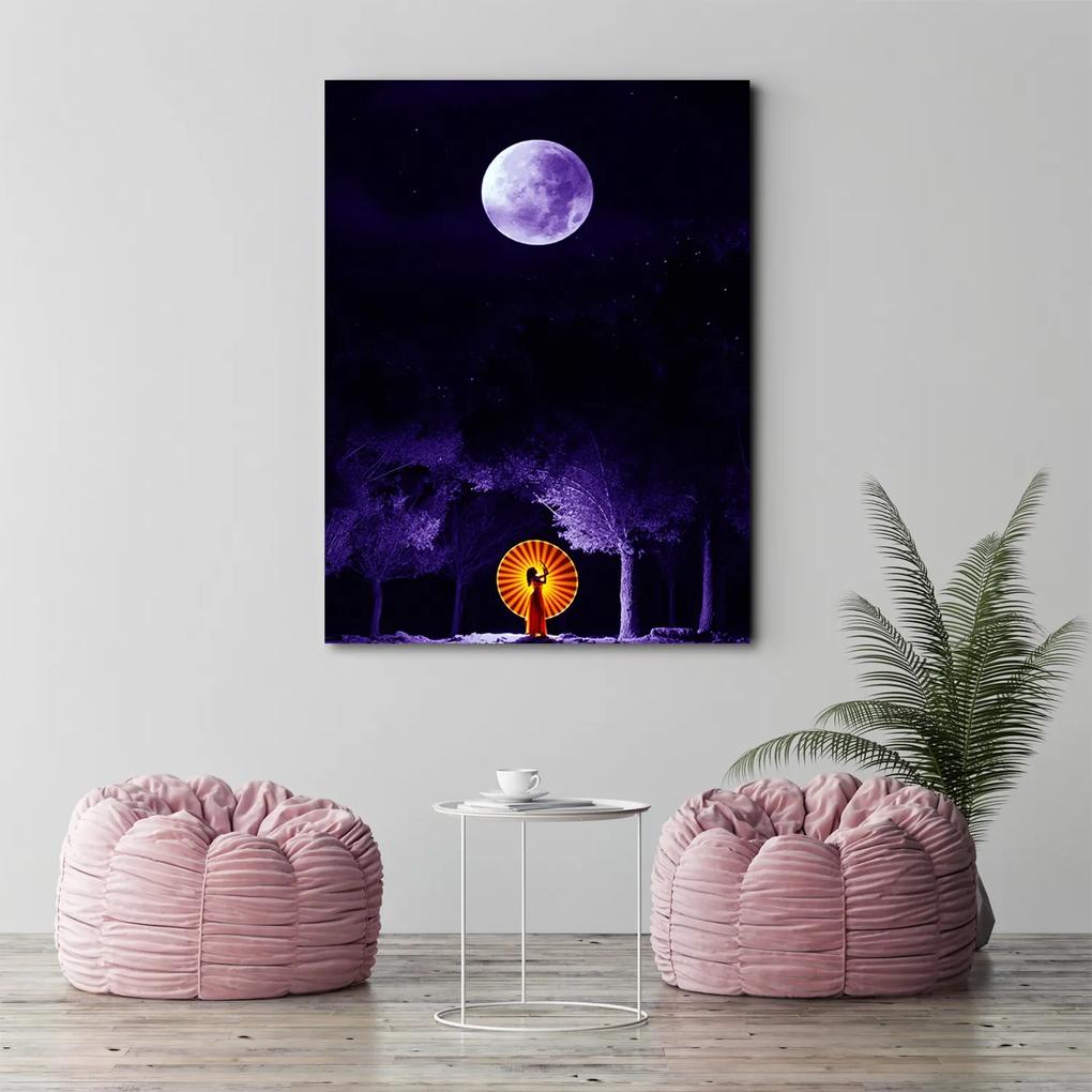 Gario Obraz na plátně Tanec na Měsíci - Gab Fernando Rozměry: 40 x 60 cm