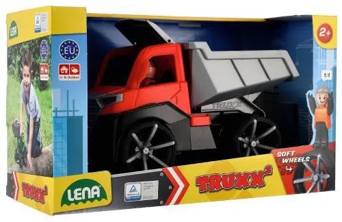 LENA Auto Truxx 2 nákladní sklápěčka plast 26 cm s figurkou