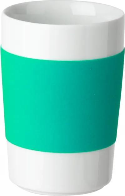 Kahla - Velký pohár s tyrkysovým pásem Kahla touch! 350 ml (K100105)