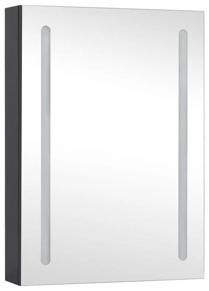 Petromila LED koupelnová skříňka se zrcadlem 50 x 13 x 70 cm