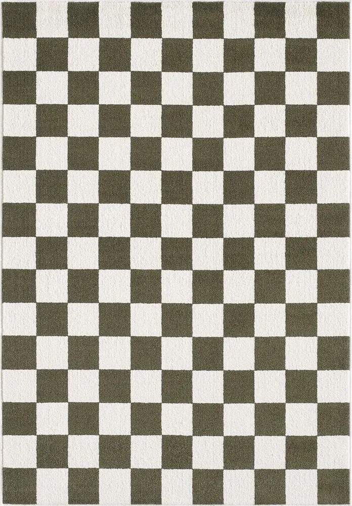 Zelený/krémový koberec 200x290 cm Bistro – ESTE