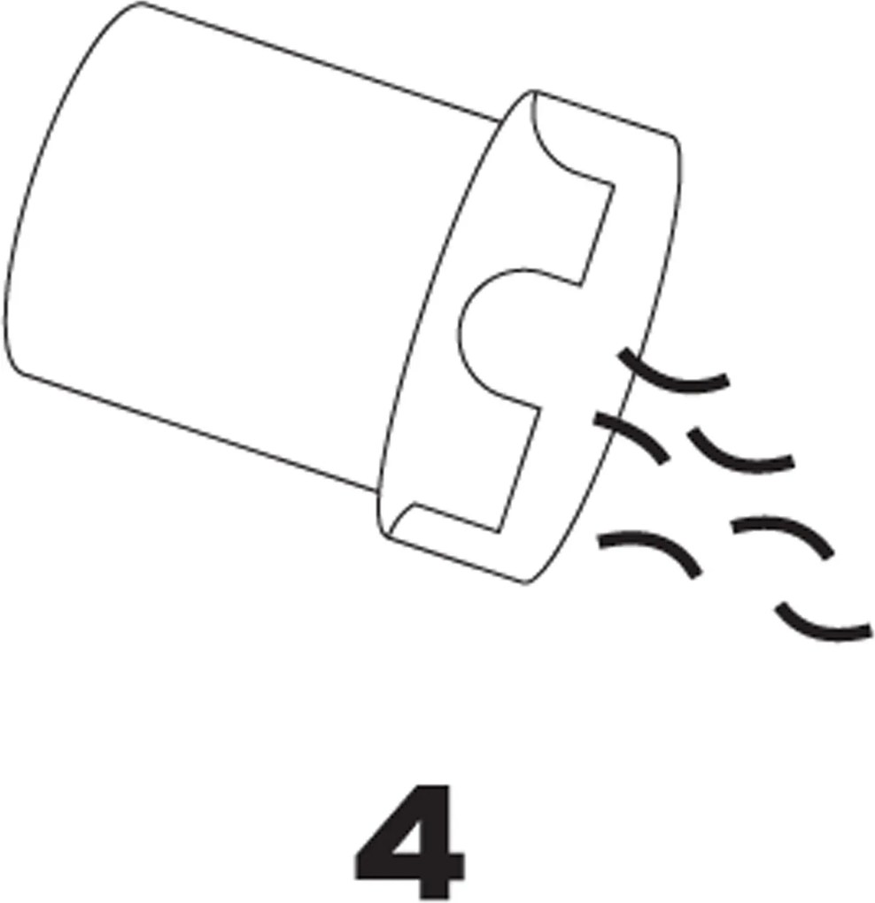 Tchibo - Struhadlo na jablka - barva: bílá