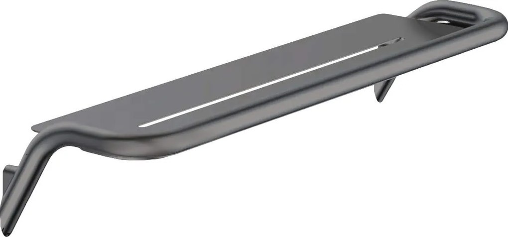 Deante Silia, nástěnná polička 436x124x89 mm, titanová, DEA-ADI_D511