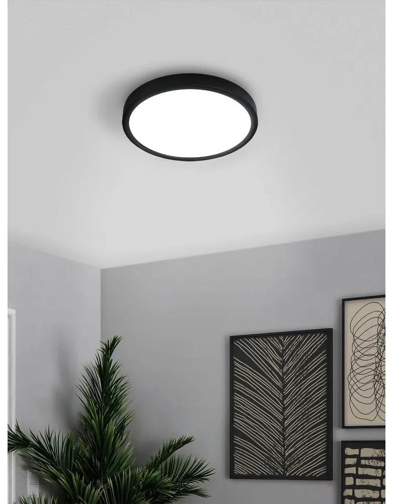 Černé LED stropní svítidlo FUEVA 5 – EGLO