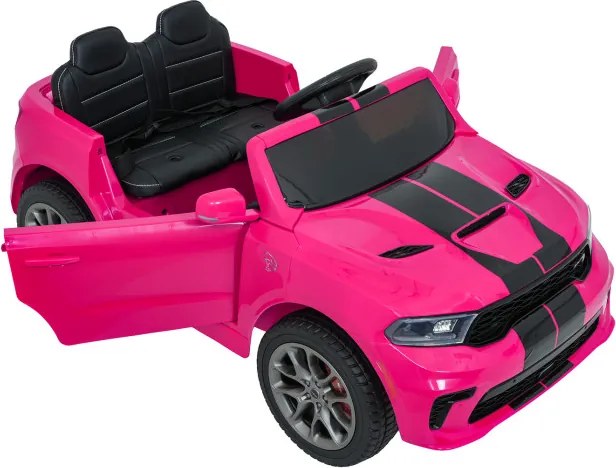Elektrické autíčko Dodge Durango růžové