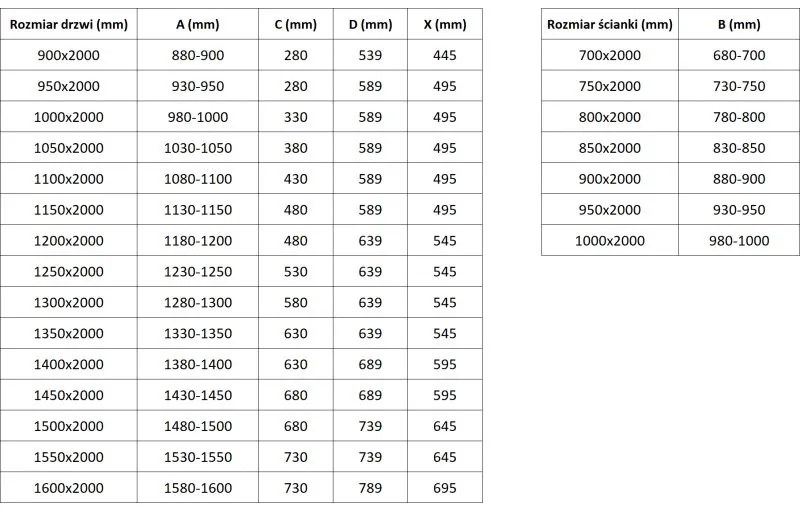 Mexen Exo, sprchový kout s křídlovými dveřmi 110 x 70 cm, 6mm čiré sklo, černý profil, 819-110-070-70-00