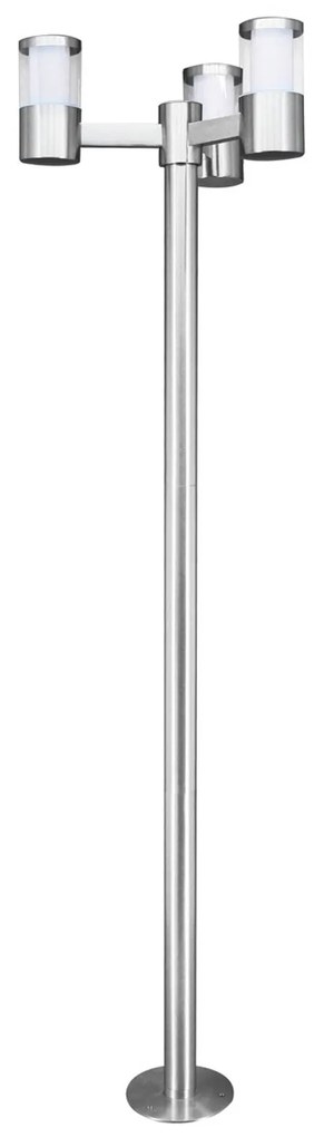 Moderní stožárové LED svítidlo Basalgo z oceli