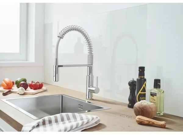 GROHE 30361000 - Dřezová baterie GET 455 mm lesklý chrom
