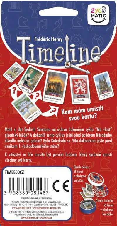 _Ostatní 1_ ADC Hra Time Line Česko v plechové krabičce *SPOLEČENSKÉ HRY* time04czsk