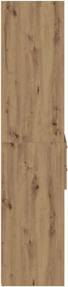Vysoký bufet Artisanový dub 50 x 42,5 x 185 cm Kompozitní dřevo 3402642