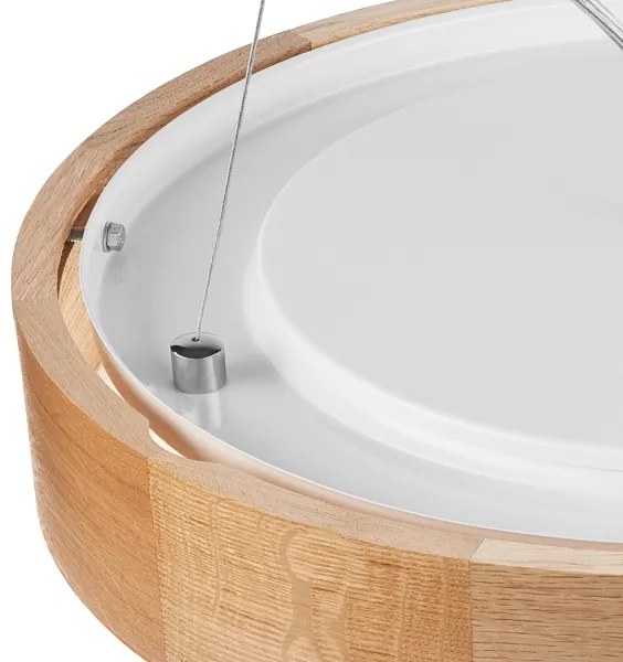 Brilagi - LED Lustr na lanku CARVALHO 2xE27/15W/230V dub pr. 37 cm