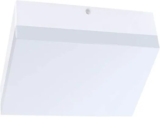 Solight LED venkovní přisazené nástěnné / stropní osvětlení, čtverec, 22cm, bílé Solight WO730