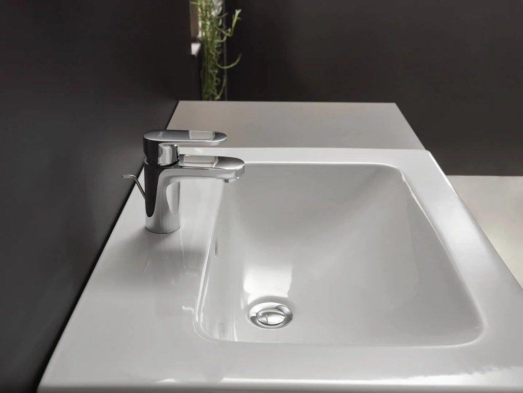 Hansgrohe Vernis Blend, umyvadlová baterie 70 s výpustí, EcoSmart, chromová, 71550000