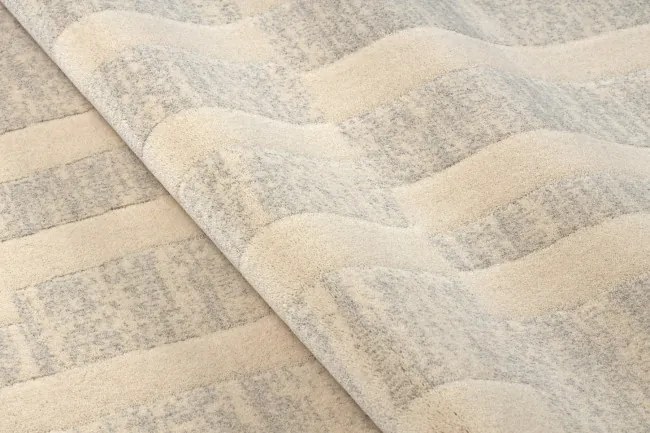 Koberec TEXTURA 488.17.LA101 Osta šedý / krémový