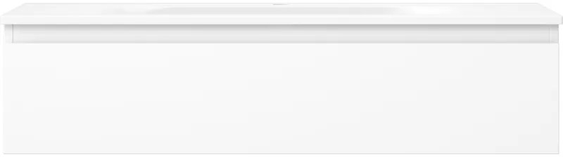 Mexen Orio, koupelnová skříňka 100 cm s umyvadlem Vela, 1 zásuvka, bílá matná, 91A10-10023-1-BF01-W23M01