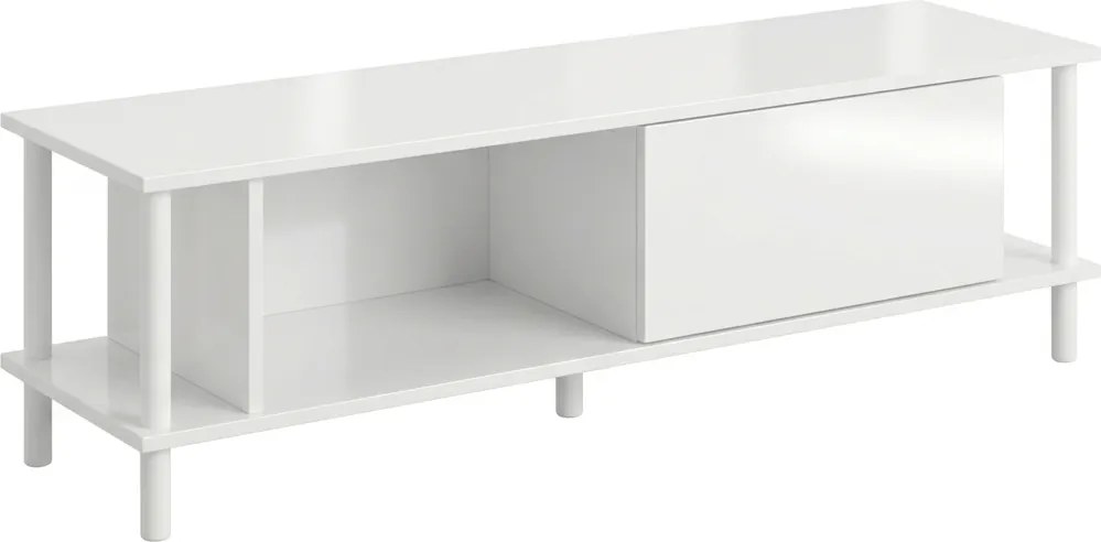 TV stolek PARIS 150 cm, bílá