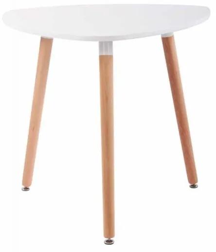 Bhm germany Odkládací stolek Abenra, 80 cm, bílá