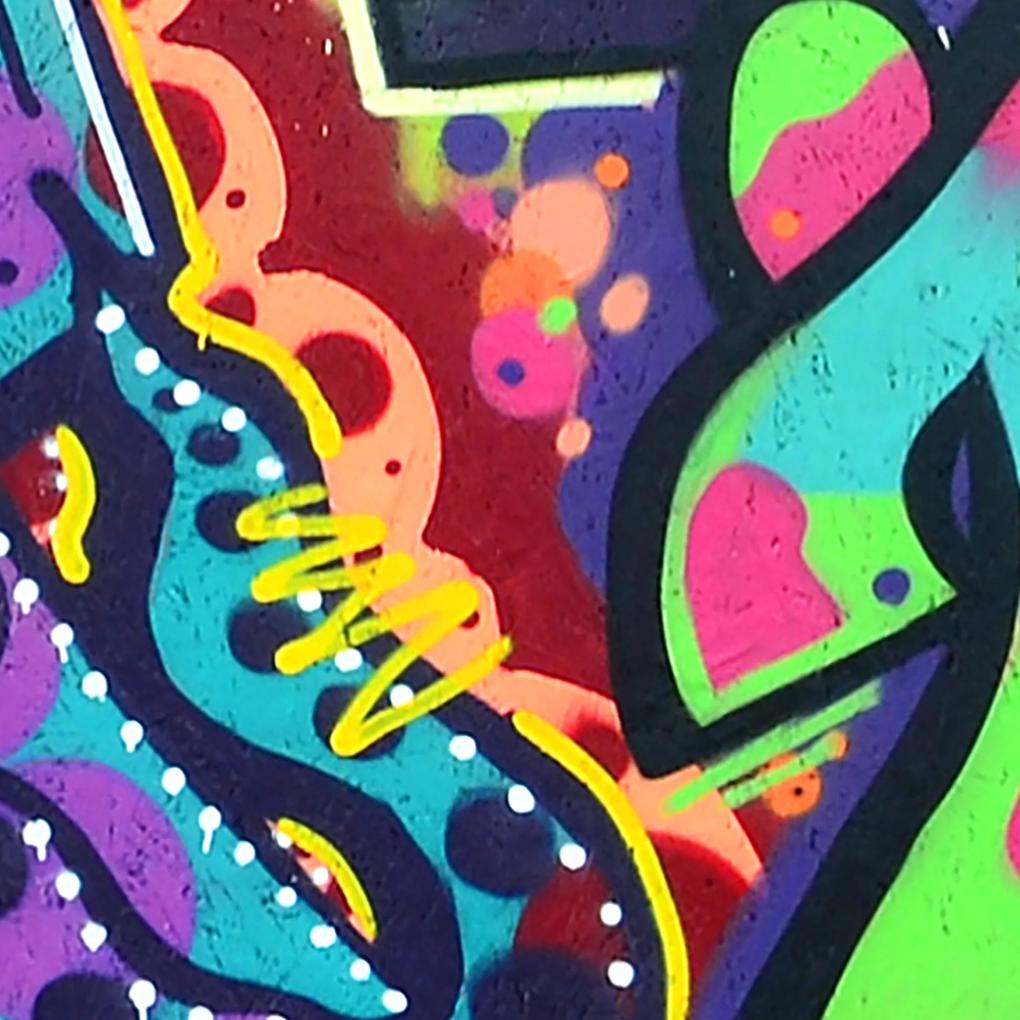 Malvis ® Tapeta Graffiti Arrow Vel. (šířka x výška): 288 x 200 cm