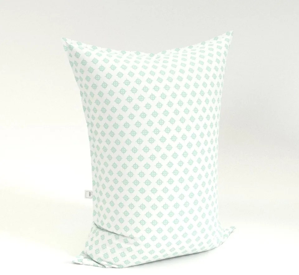 Sedací vak Pillow Kompas white mint