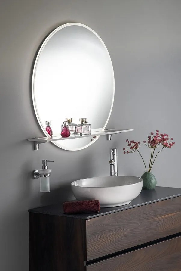 Sapho Sapho, VISO kulaté zrcadlo s LED osvětlením, průměr 50cm, VS050