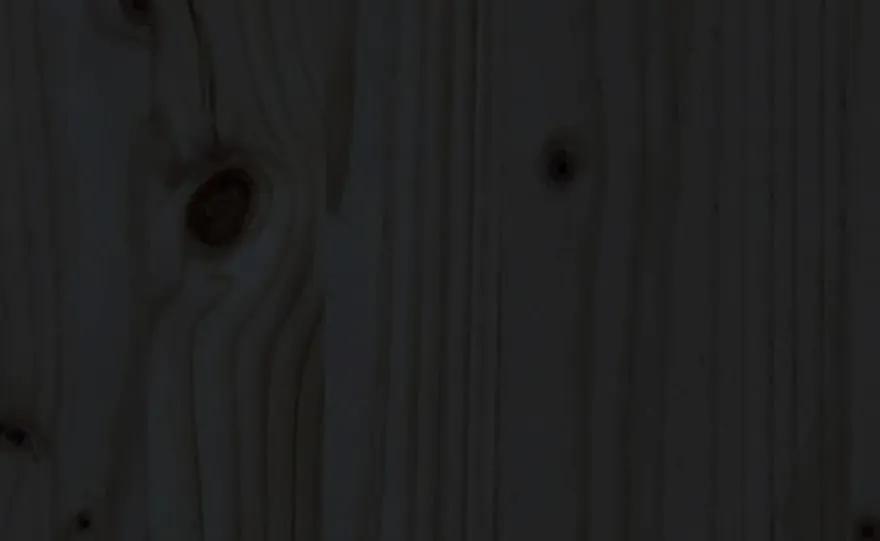 vidaXL Rám postele masivní dřevo 100 x 200 cm [3105399] Barva: Šedá