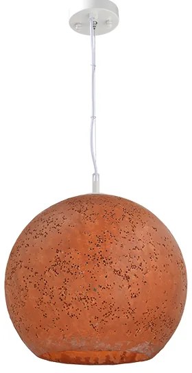 ACA DECOR Závěsné svítidlo Clay Ball - L