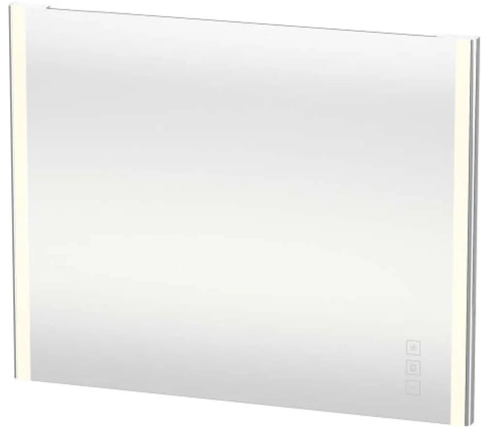 Duravit XSquare - Zrcadlo 100x80 cm, s LED osvětlením a vyhříváním XS7013000000000