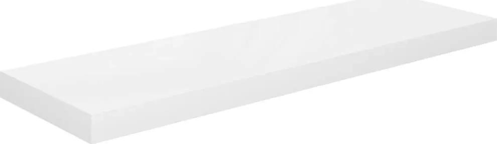 vidaXL Plovoucí nástěnné police 4 ks 80 x 23,5 x 3,8 cm MDF [323753] Barva: Bílá