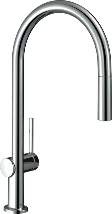 Hansgrohe Talis M54, páková kuchyňská baterie 210, vytahovatelný výtok, 1jet, chromová, HAN-72802000