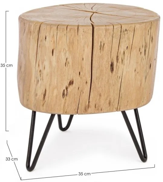 BIZZOTTO Dřevěná stolička ARTUR 35cm 0745640