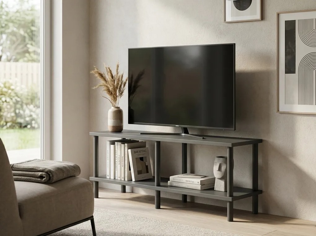 TV stolek SOLE 90 cm, antracit