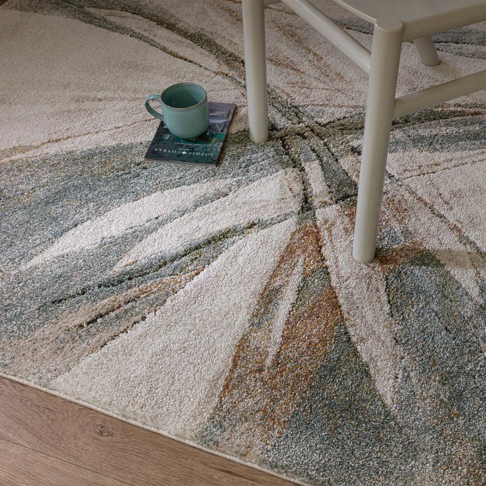 Modrý/krémový koberec 200x290 cm Mirage Illusion – Asiatic Carpets
