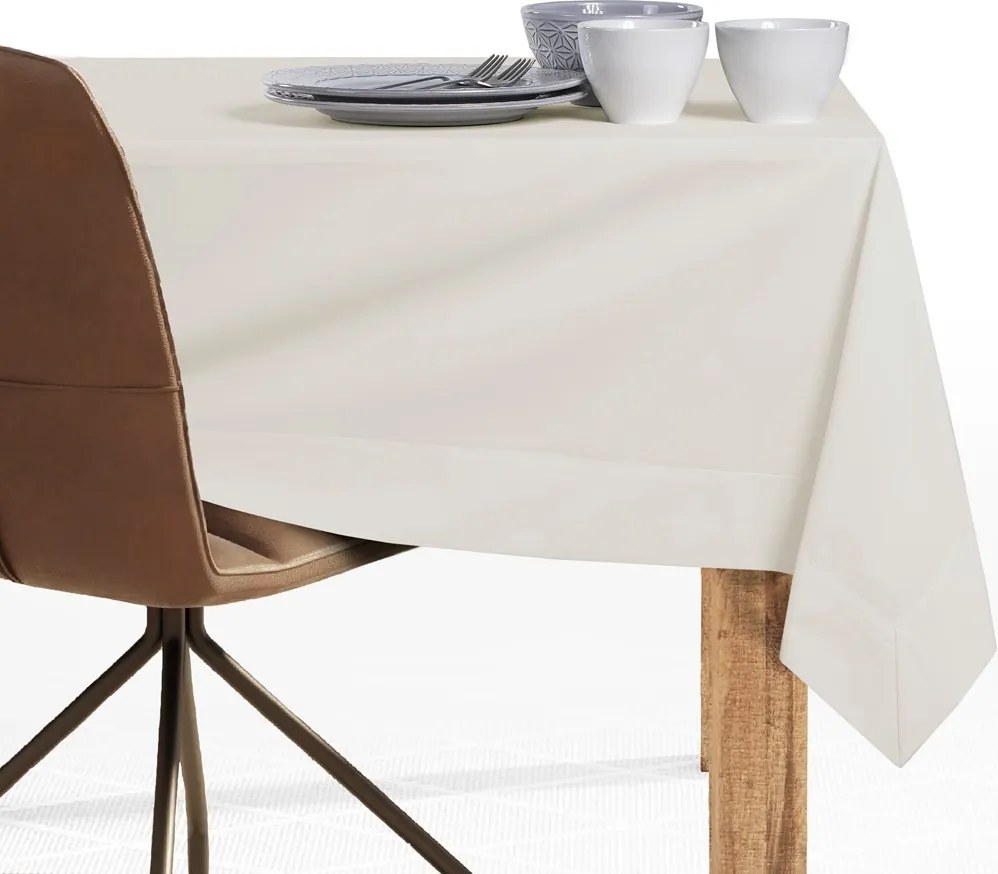 Ubrus Pure Plain 160x200 cm krémový