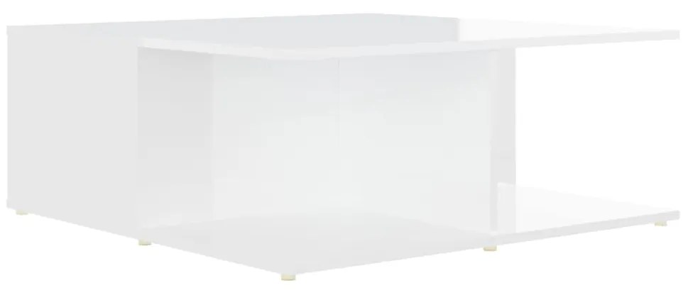 Konferenční stolek bílý 80 x 80 x 31 cm dřevotříska - Default Title