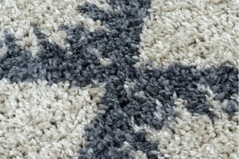 Dywany Łuszczów, Kusový koberec Berber Maknes B5910 cream and grey, 140x190, béžová, ložnice