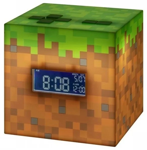 Budík minecraft - brick - budík