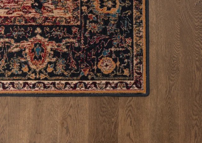 Koberec Agnella Isfahan Romes tmavě modrý